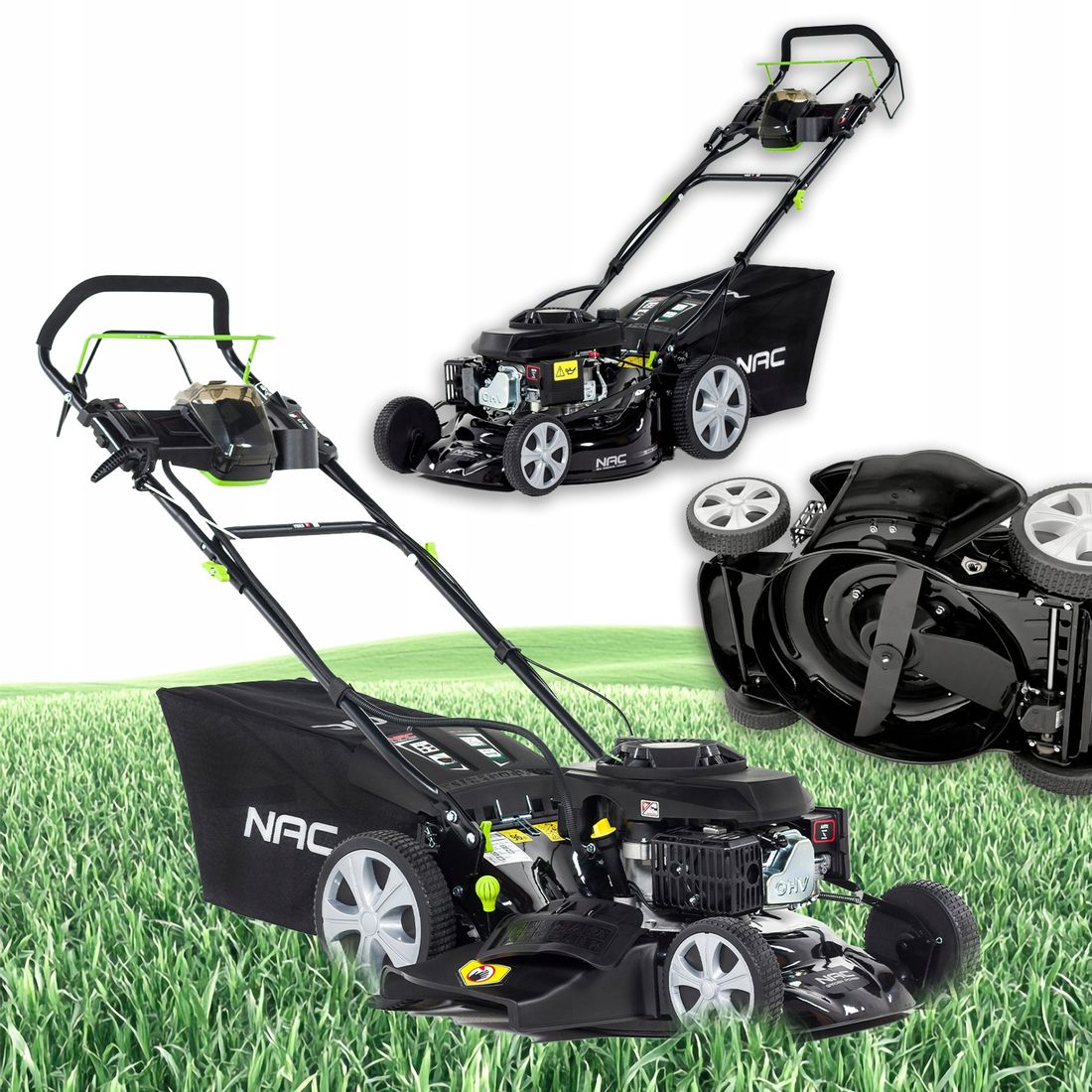 NAC LS46-146-HS-ES-NG KOSIARKA SPALINOWA Z NAPĘDEM 3.5KM 46cm ...