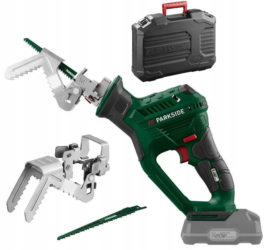 NOWA PIŁA DO GAŁĘZI AKUMULATOROWA PILARKA PARKSIDE PASA 20-Li D3 20V ...