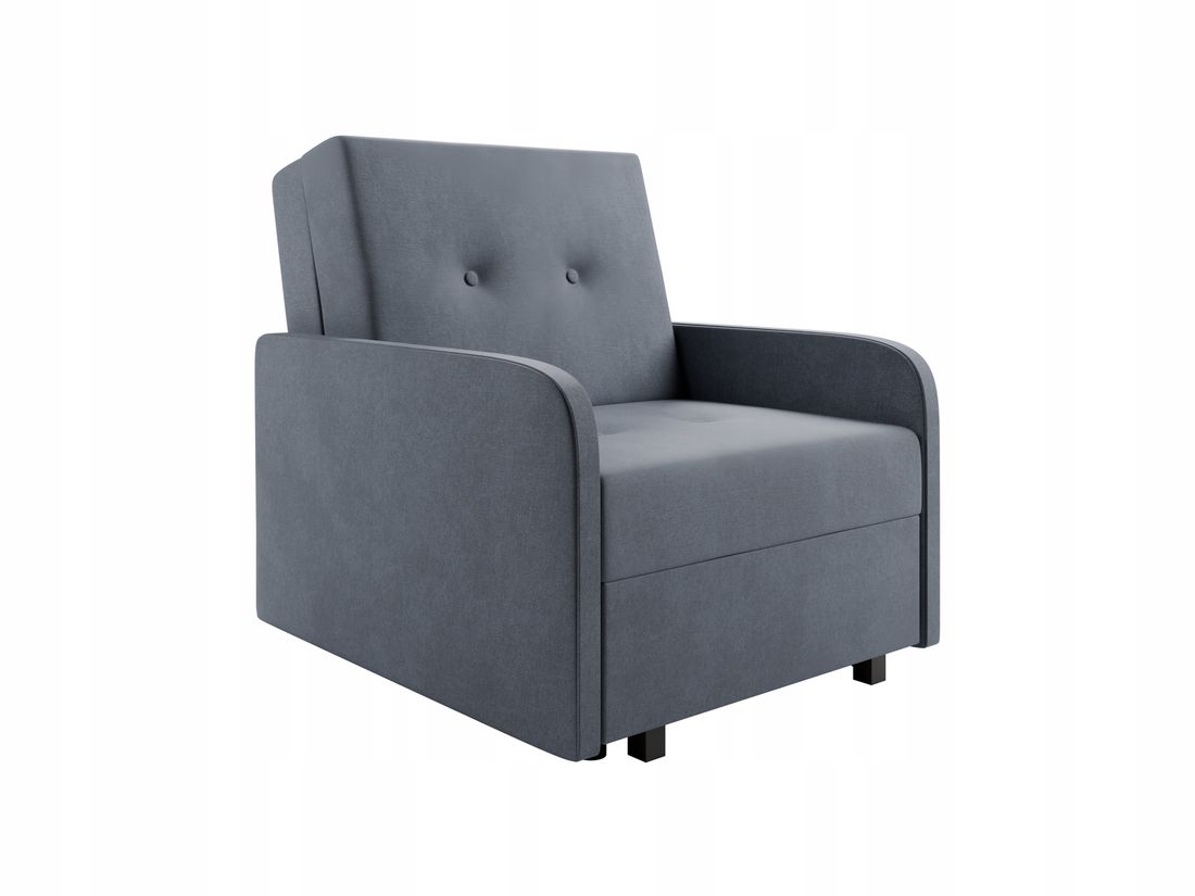 Fotel ROZKŁADANY do Spania SOFA jednoosobowa z Funkcją Spania ...