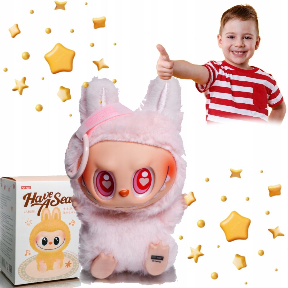 LABUBU THE MONSTERS ANIME DUŻA LALKA MASKOTKA BRELOK LABUBU ZABAWKA ...