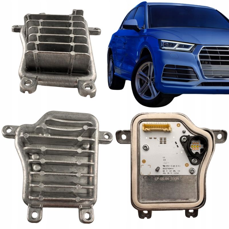 MODUŁ LED JEŻ DRL ŚWIATEŁ DZIENNYCH LAMP FULL LED DO AUDI Q5 80A ...