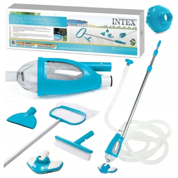 Intex 28003 Zestaw Do Czyszczenia Basenu Odkurzacz Deluxe – 244956759 ...