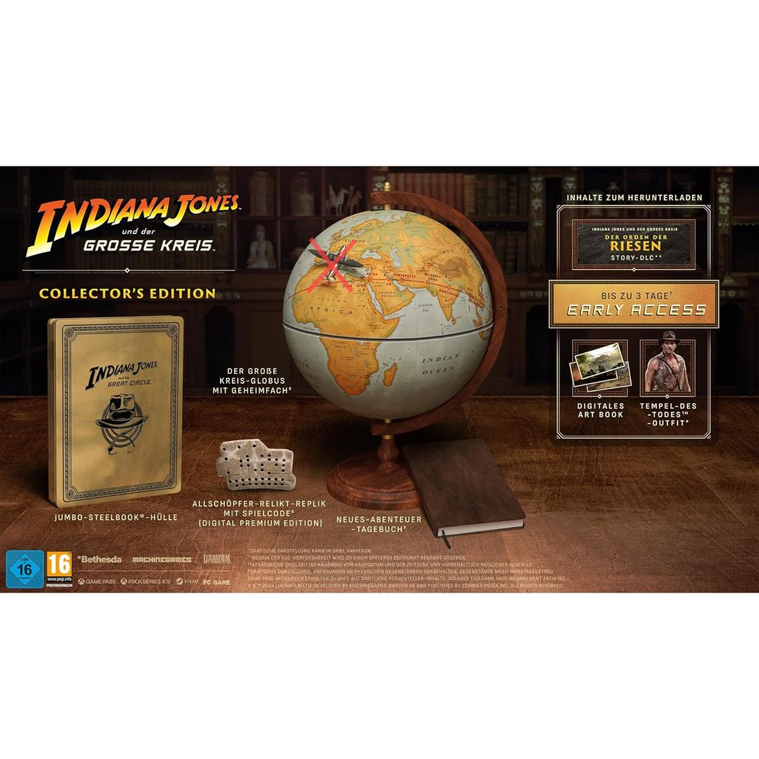 Indiana Jones i Wielki Krąg: Edycja Kolekcjonerska – 238476527 - ERLI.pl