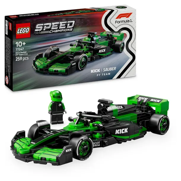 LEGO Speed Champions 77247 - Model F1 Team KICK Sauber z 2024 roku ...