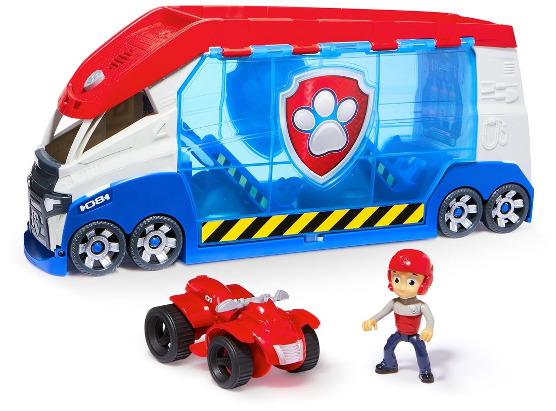 Paw Patrol, Transforming PAW Patroller with Vehicle Launchers, Lights ...