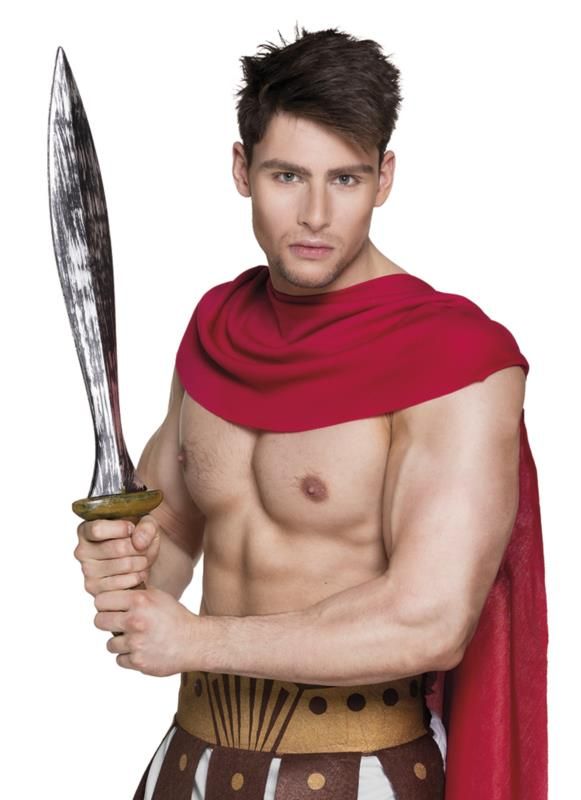 Miecz Spartański Rzymski 70cm 00681 Grecki Bóg Wojownik dla dorosłych ...