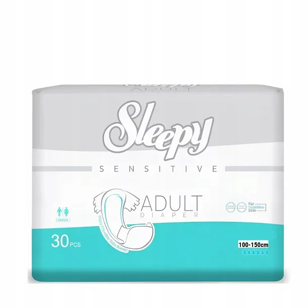 Pieluchomajtki dla dorosłych na rzepy SLEEPY majtki chłonne 30 szt. r. XL – 245582613 - ERLI.pl