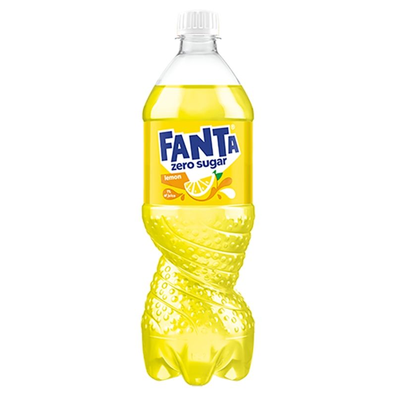 Fanta Zero Sugar Napój gazowany o smaku cytrynowym 850 ml – 248066218 ...