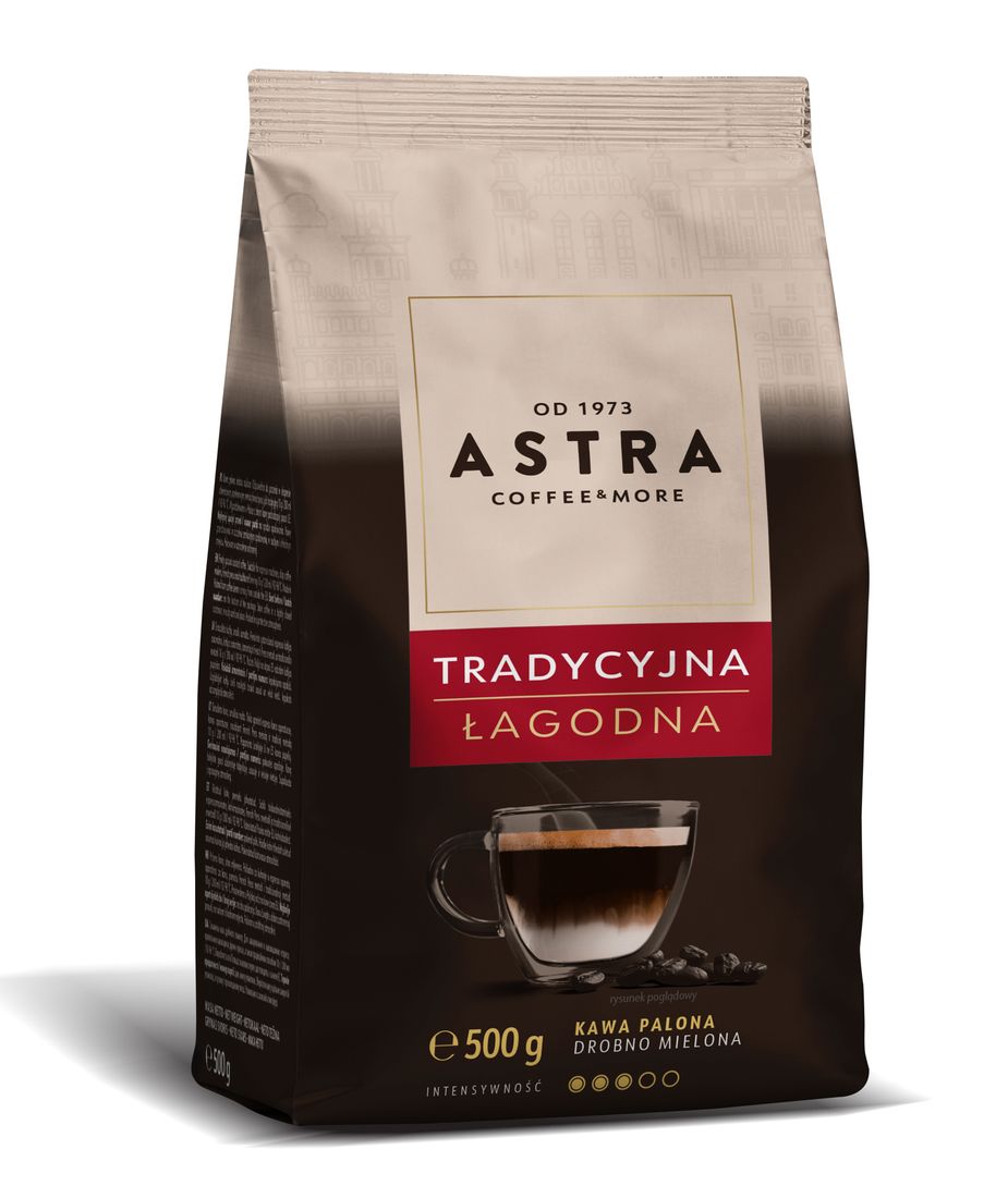 Astra Kawa Łagodna Tradycyjna mielona 500g – 192299887 - ERLI.pl