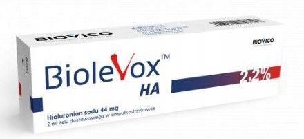 Biolevox HA kwas hialuronowy 2,2% dostawowy 1 ampułkostrzykawka 2 ml ...
