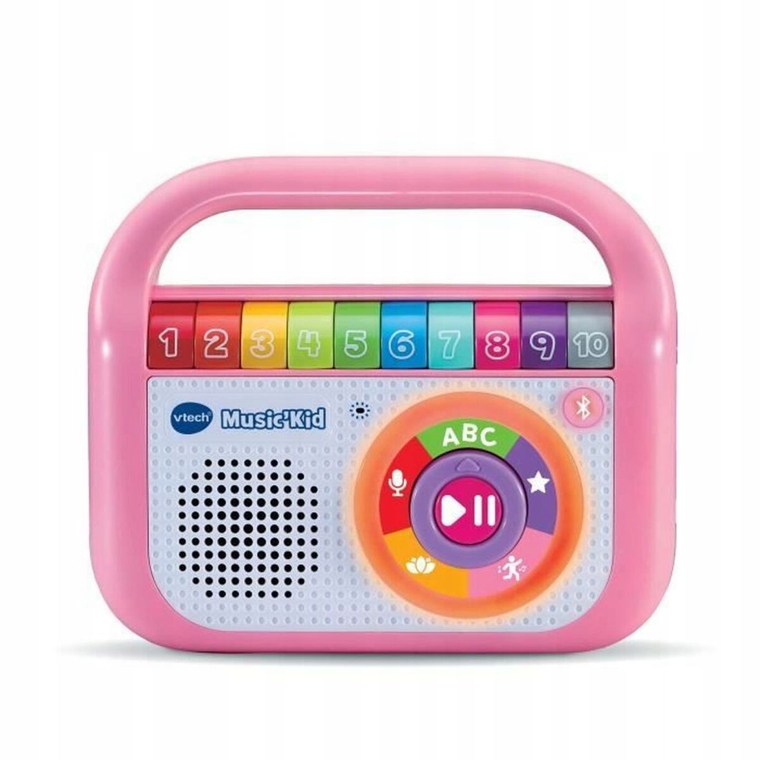 VTECH BABY - MUSIC'KID - RÓŻOWY Boombox, radyjko dla dzieci, radio ...