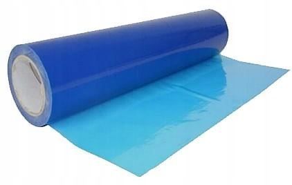 Folia ochronna samoprzylepna DO OKIEN PARAPETÓW 50 cm x 100m niebieska PCV – 251486832 - ERLI.pl
