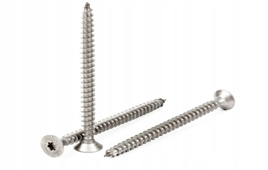 Wkręt do drewna nierdzewny 5x50 TORX 100 szt – 251693531 - ERLI.pl