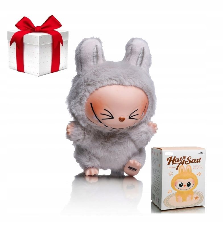 LABUBU THE MONSTERS LALKA RUCHODZĄCA SERCE DOLL ŚLEPA SKRZYNKA FIGURKA ...