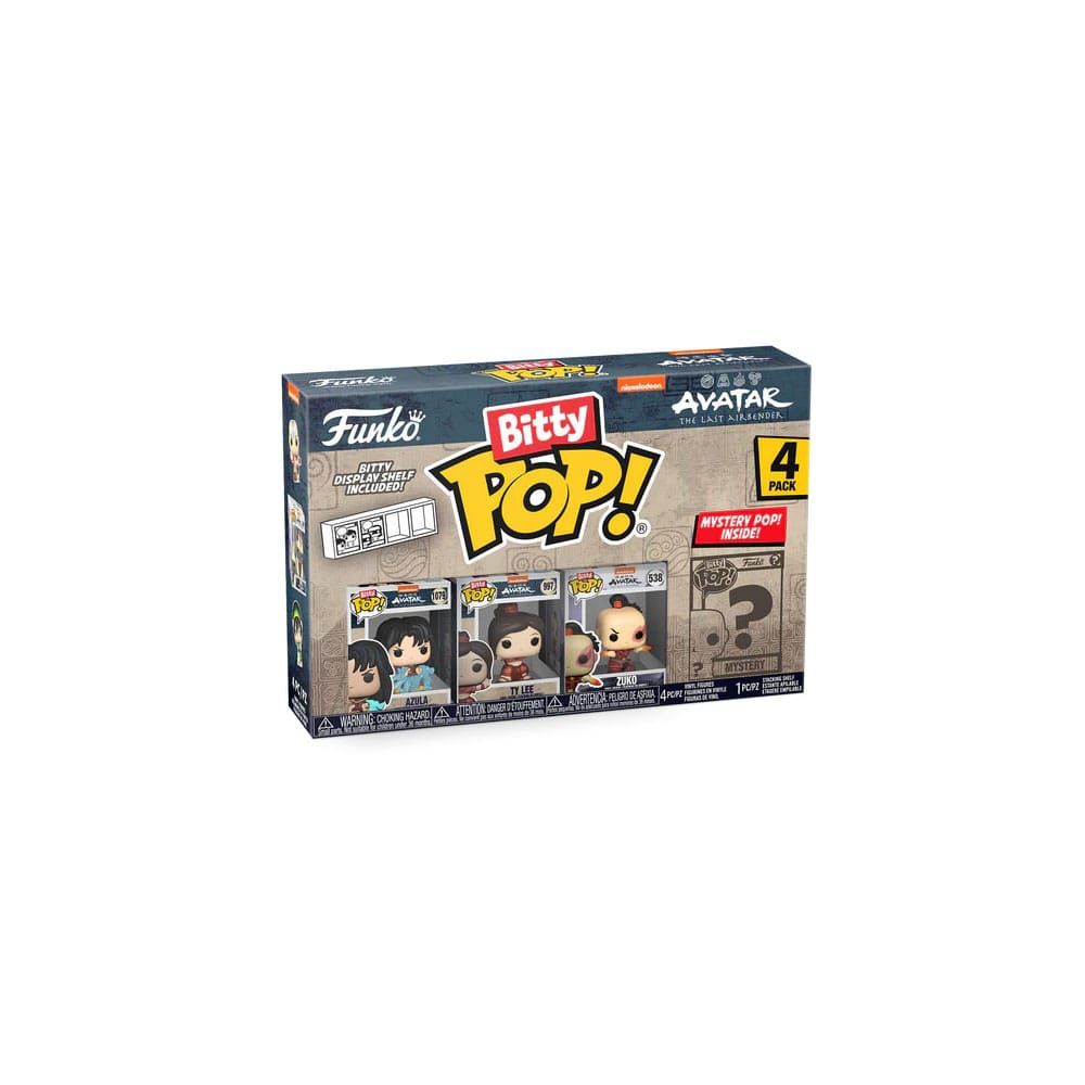 Funko POP Bitty Avatar: the Last Airbender 4 Pack Azula Ty Lee Zuko ...