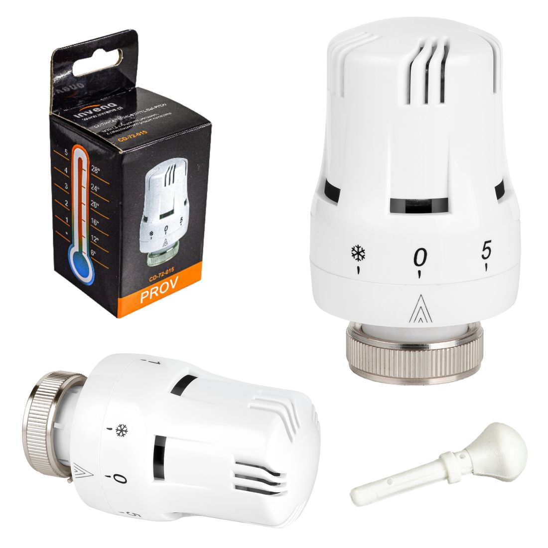 GŁOWICA TERMOSTATYCZNA TERMOSTAT DO GRZEJNIKA POKRĘTŁO TEMPERATURY M30x1.5 – 142619775 - ERLI.pl