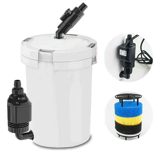 Filtr Kubełkowy SunSun HW-604B 800l/h 14W 50-150L PREFILTR - ERLI.pl