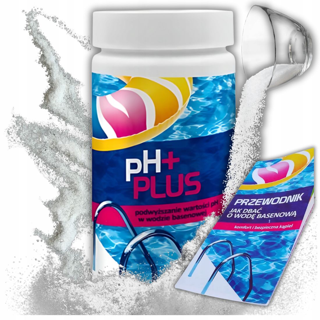 PH PLUS 1KG PH+ CHEMIA BASENOWA GRANULAT DO WODY BASENU GAMIX ...