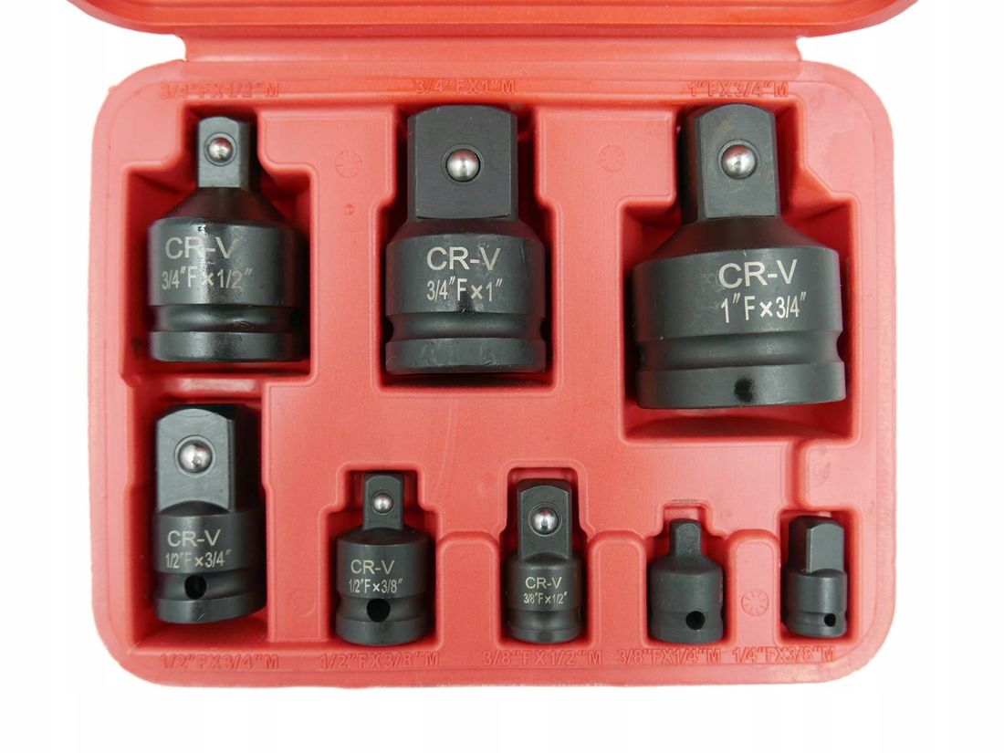 ADAPTER REDUKCJA KLUCZ UDAR 1/2 3/4 3/8 1/2 1/4 ADAPTERY REDUKCJE UDAROWE – 259636642 - ERLI.pl