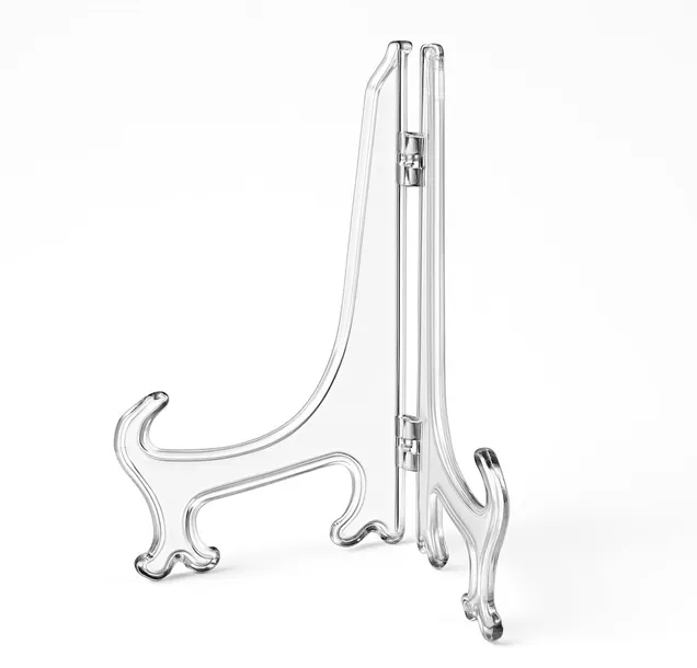 EKSPOZYTOR STOJAK DO EKSPOZYCJI PODSTAWKA NA TALERZE RAMKI 25 cm ...