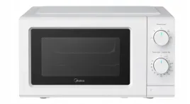 Kuchenka mikrofalowa MIDEA MD-MP012MK-WH 700W średnica 24.5 cm 19L Biały – 303043365 - ERLI.pl