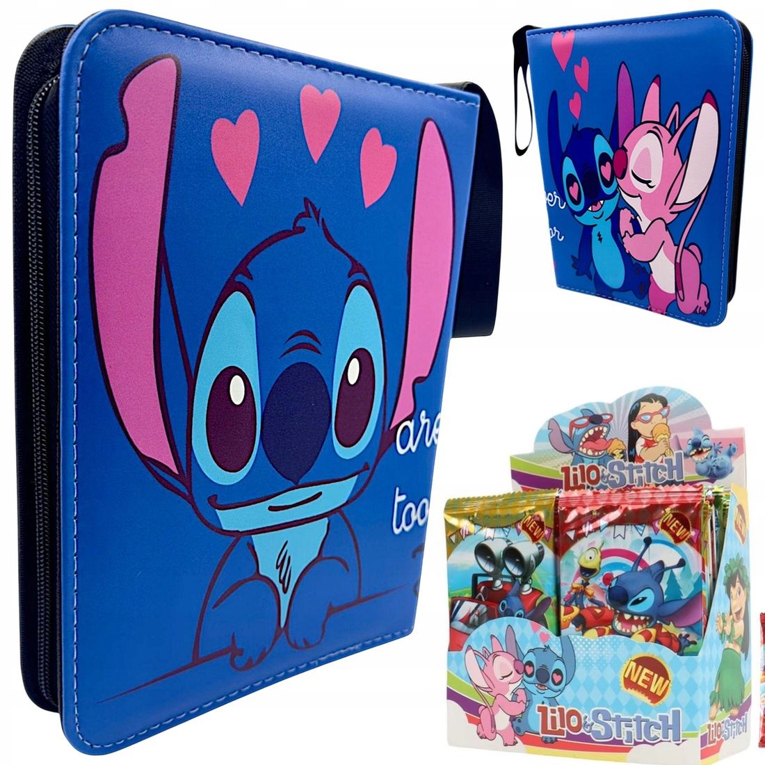 Album na 400 Kart Lilo & Stitch + 288 Kart Kolekcjonerskich Mega Box ...