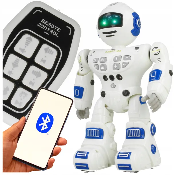Robot Zdalnie STEROWANY Reaguje na Ruch Dłoni Bluetooth PILOT RC Na ...