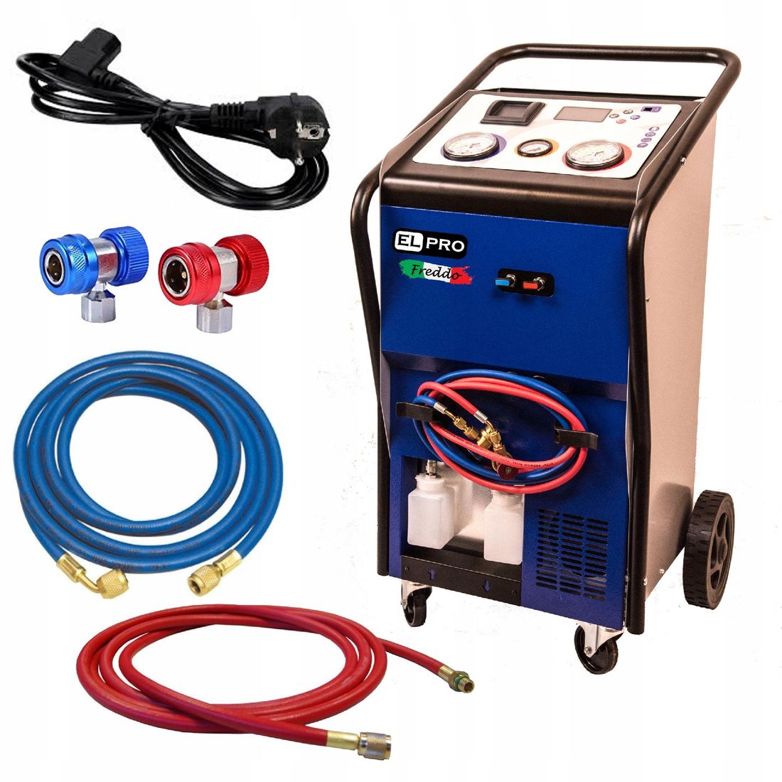 Stacja Klimatyzacji ELPRO FREDDO R134a + CZYNNIK - ERLI.pl