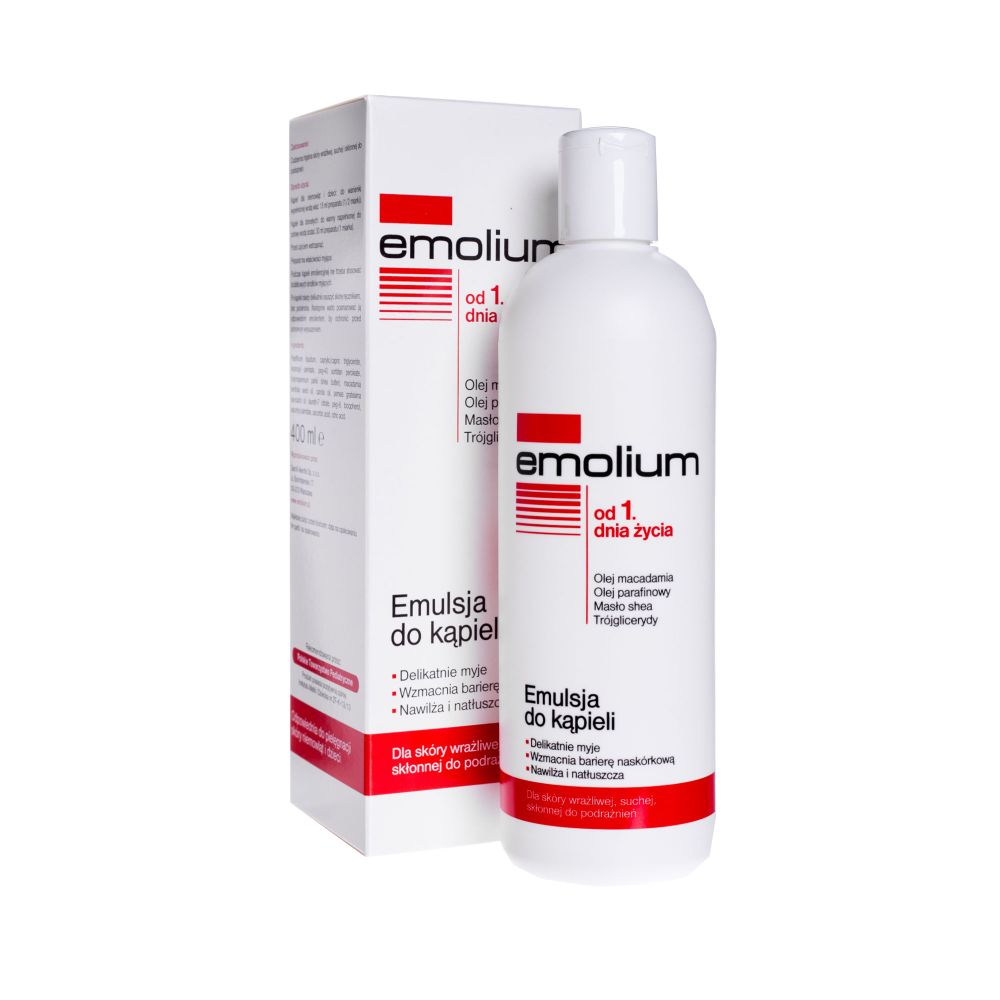 Emolium emulsja do kąpieli 400ml - ERLI.pl