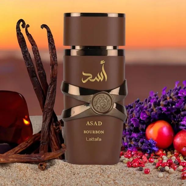 LATTAFA ASAD BOURBON WODA PERFUMOWANA PERFUMY ARABSKIE MĘSKIE EDP 100ml – 174280553 - ERLI.pl
