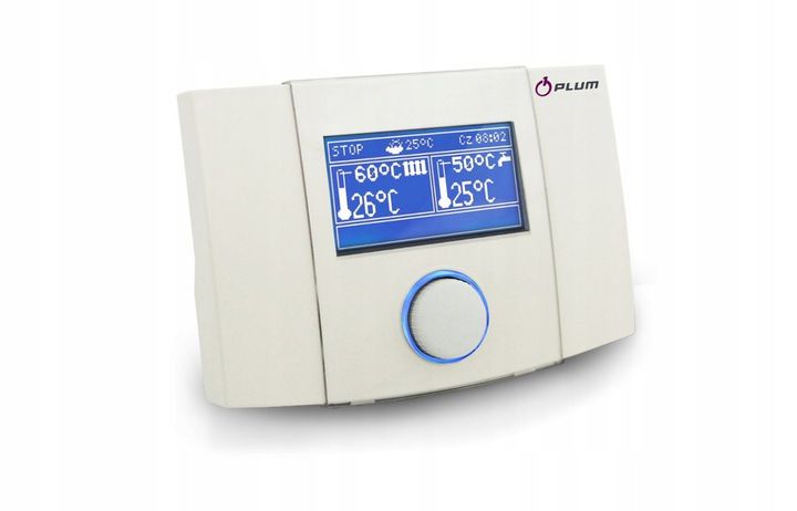 KIPI STEROWNIK POKOJOWY ecoSTER 200 PLUM - ERLI.pl