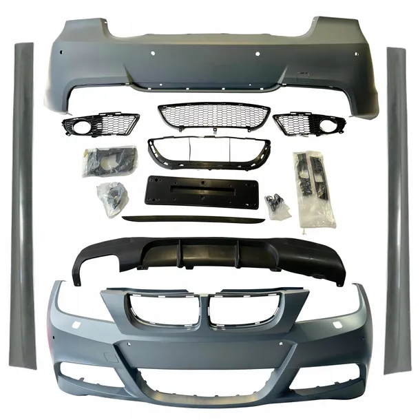 Zderzaki M Pakiet BMW E90 Przedlift Bodykit Zderzak Przód Tył Progi M ...