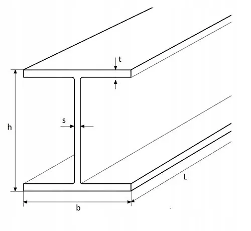 DWUTEOWNIK STALOWY 600 | DWUTEOWNIK 600 | DWUTEOWNIK STALOWY HEA 600 ...