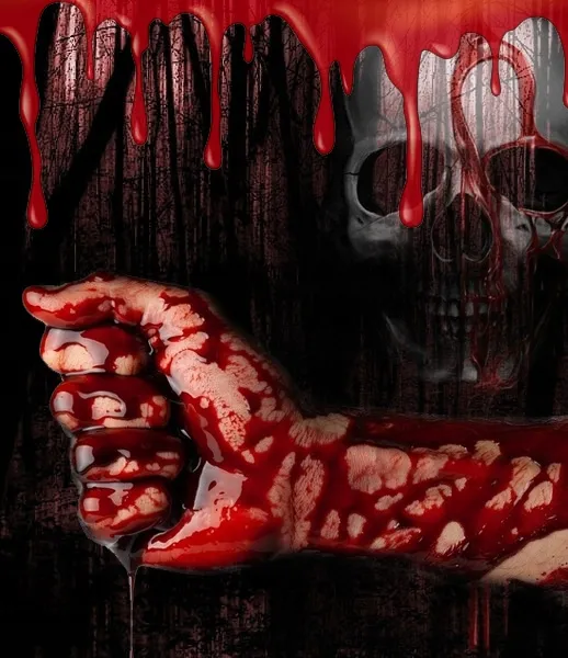 SZTUCZNA KREW W BUTLI 1 LITR HORROR HALLOWEEN CHARAKTERYZACJA POJ. – 306038352 - ERLI.pl