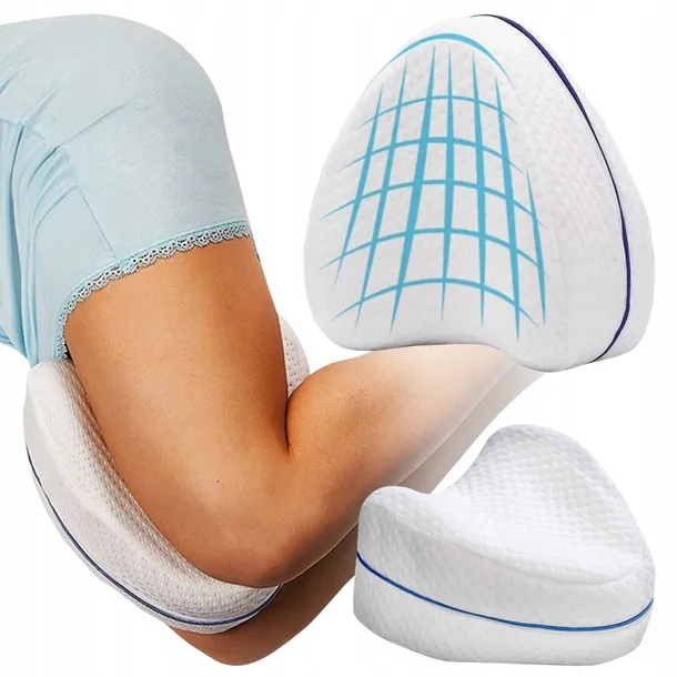 PODUSZKA ORTOPEDYCZNA MIĘDZY NOGI KOLANA DO SPANIA SUPERCENA NA BÓLE – 307288458 - ERLI.pl