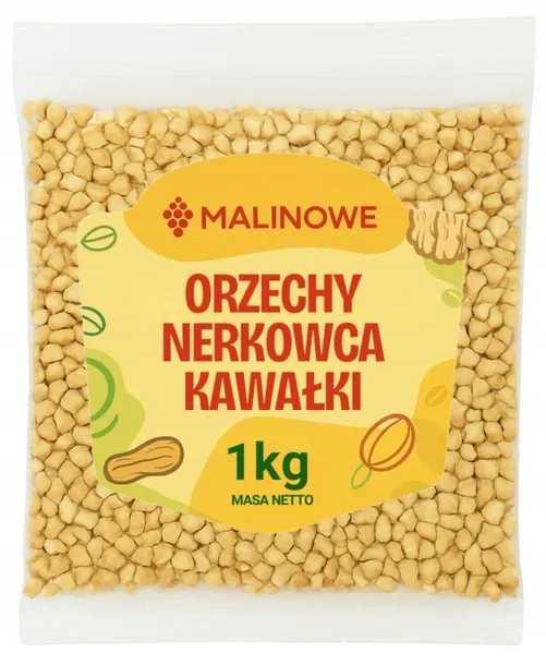 ORZECHY NERKOWCA KAWAŁKI 1kg NERKOWCE NATURALNE DOSKONAŁE – 308471489 - ERLI.pl