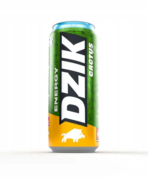 Napój energetyczny Energetyk WKDZIK ENERGY Drink CACTUS WK DZIK 500ml ...