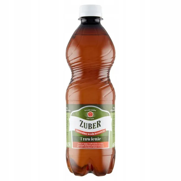 Zuber Naturalna woda lecznicza trawienie 0,5 l x 12 szt – 308487388 ...