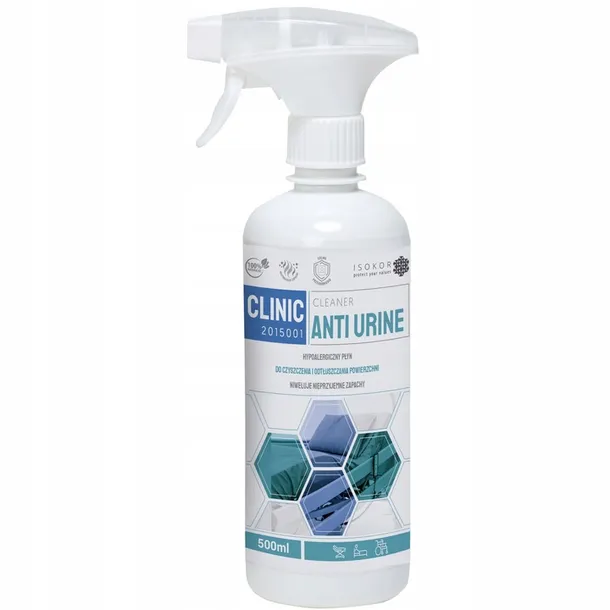 Spray Neutralizator Zapachów Usuwanie Plam Isokor Anti Urine Clinic ...