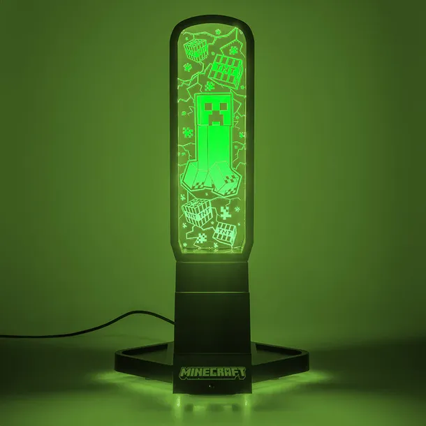 Minecraft Desk Headphone Stand With Light with remote controller (high ...