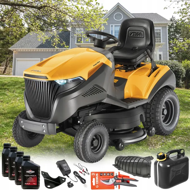 Traktor Kosiarka bez Kosza STIGA Tornado 7108 W V-TWIN MAX 22 KM ...