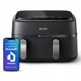 Dwukomorowa frytkownica beztłuszczowa airfryer Philips Ovi 9L 2750W ...