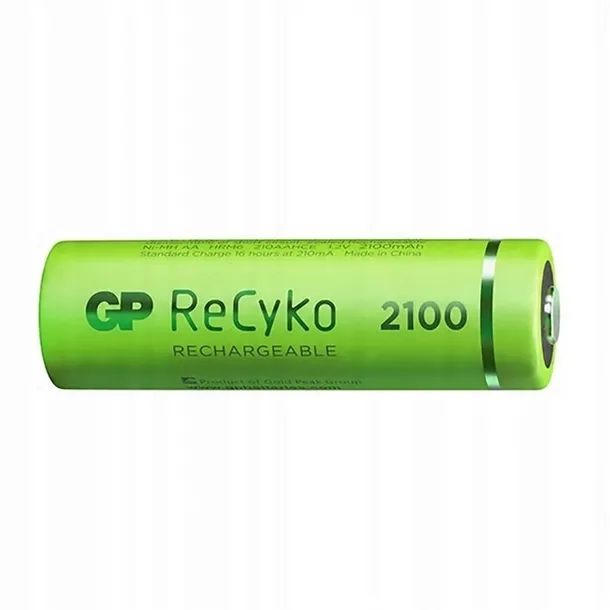 Akumulatorki GP ReCyko NiMH AA 2100mAh blister 4 szt – 310592230 - ERLI.pl