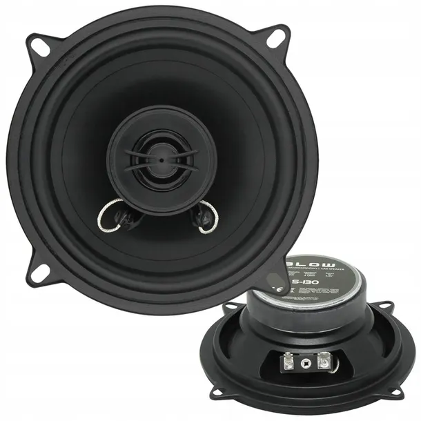 MOCNY GŁOŚNIK SAMOCHODOWY DWUDROŻNY BLOW 120W 130mm 13cm 5,25 ...