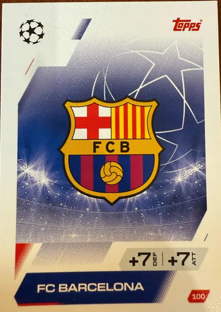 TOPPS MATCH ATTAX 2025-2026 - Logo BARCELONA – 311284535 - ERLI.pl