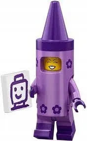 Minifigurka "Crayon Girl" numer: coltlm2-5 z Serii The Lego Movie 2 ...