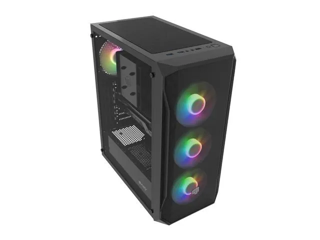 Obudowa Fury SHOBO SH4F RGB ATX Midi Tower z oknem czarna – 311114016 ...