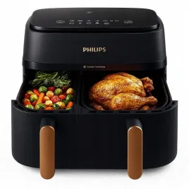 PHILIPS NA352/00 FRYTKOWNICA 9L XXL 2750W PANEL DOTYKOWY AIRFRYER DWA ...
