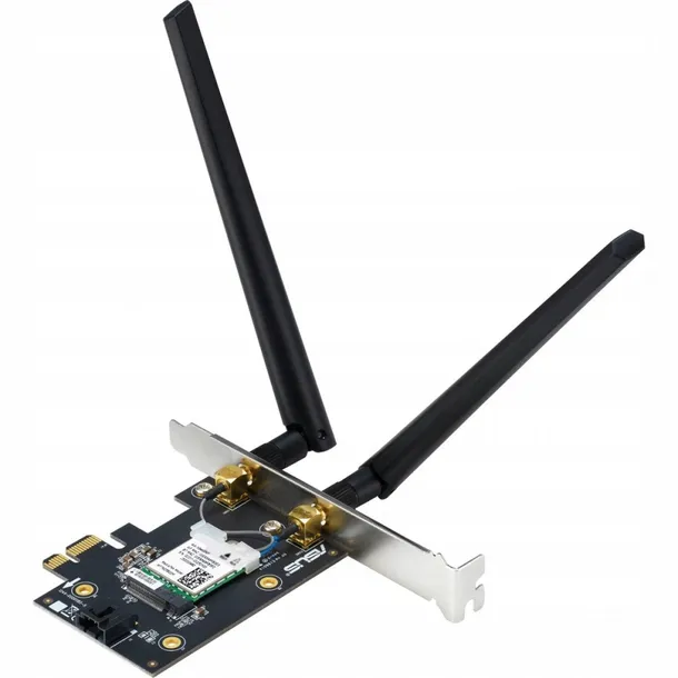 Karta Sieciowa Adapter Asus PCE-BE6500 WiFi 7 Tri Band PCIe Bluetooth 5 ...
