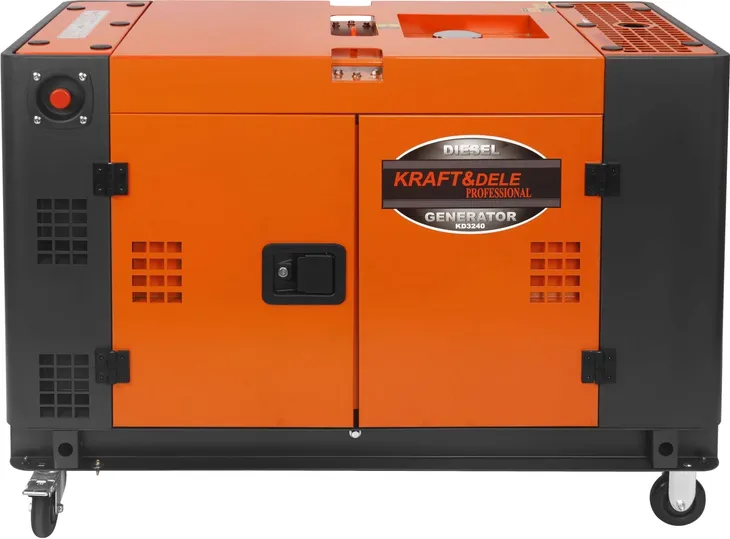 AGREGAT PRĄDOTWÓRCZY GENERATOR PRĄDU DIESEL 3-FAZY 15500W 15,5kW 230V ...